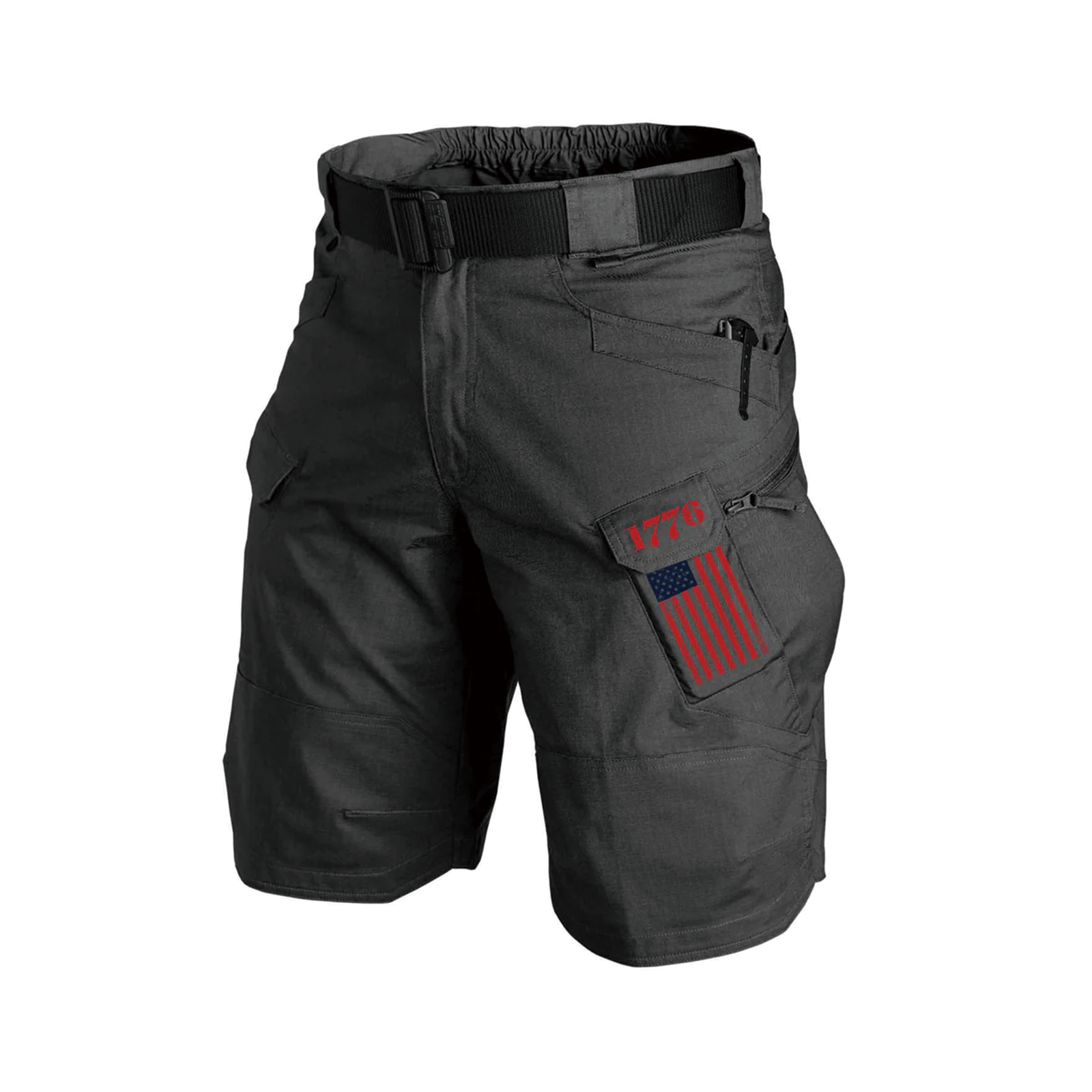 1776 Tactical Multi Pockets 11'' Inseam Performance Cargo Shorts With ...